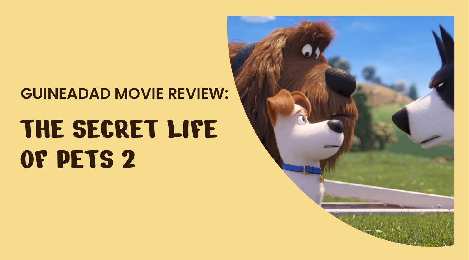 GuineaDad Movie Review: The Secret Life of Pets 2